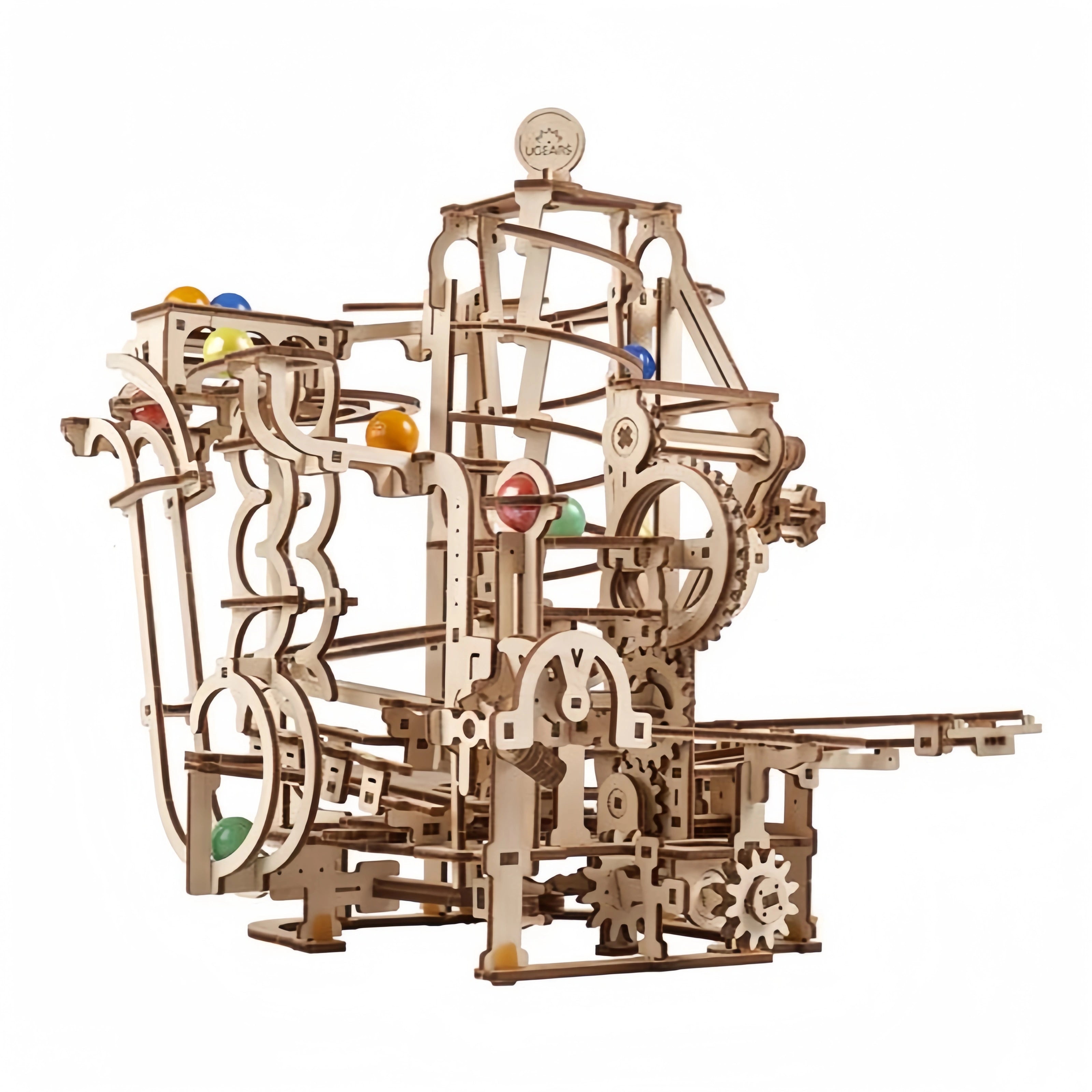 Marble Run Spiral Hoist - 4 Ugears – Ugeargeek