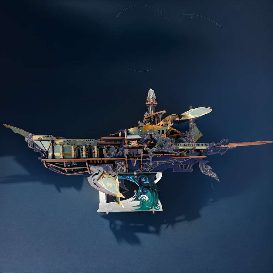 Ugeargeek Atlantis Whale Ship
