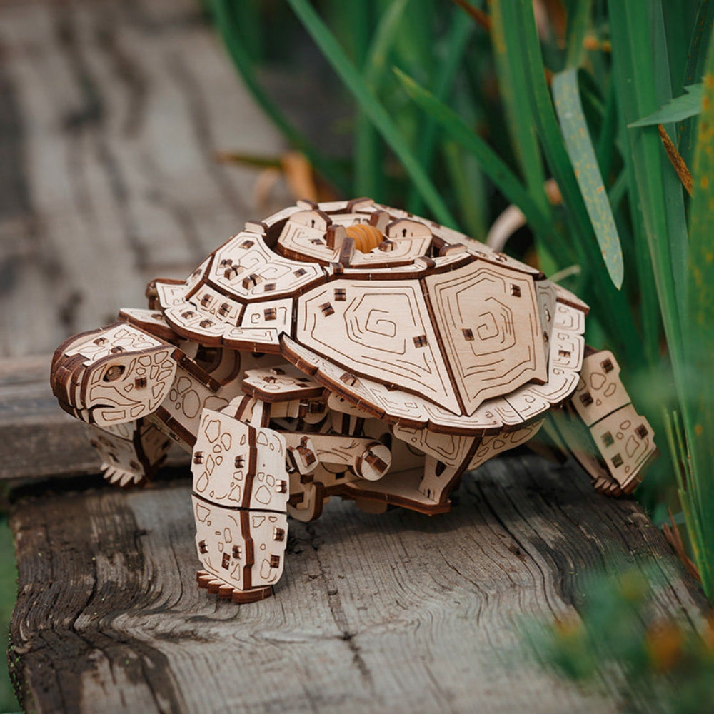 Ugeargeek 3D Mechanical Wooden Turtle Puzzle